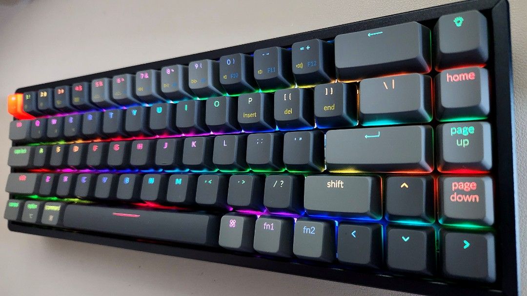 Keychron K6 65% Aluminium Bluetooth Mechanical keyboard, Computers ...
