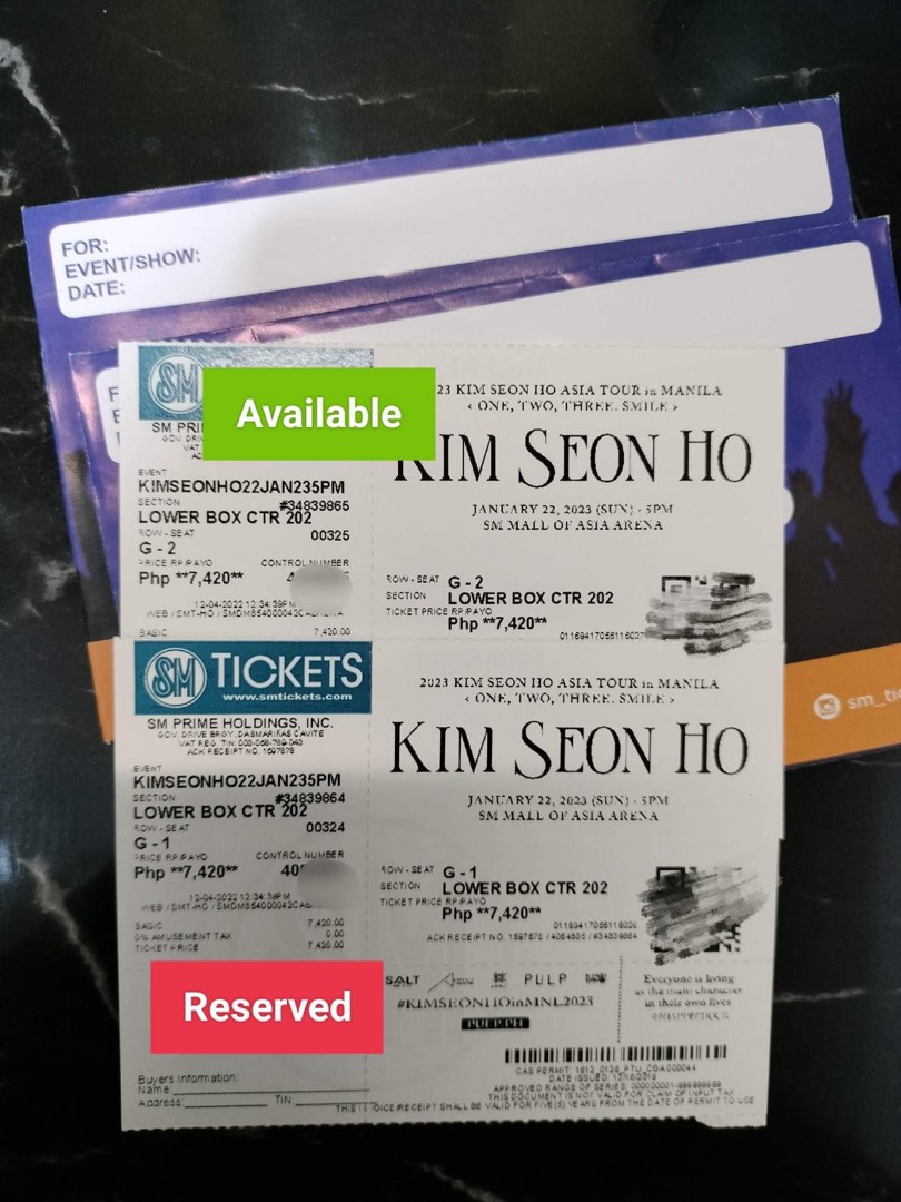 Kim Seon Ho ph LB with goodbye session , Tickets & Vouchers, Event ...