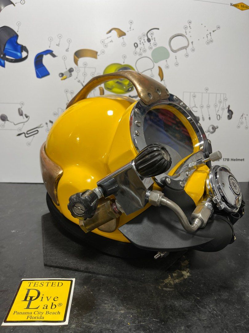 Kirby morgan diving helmet hat commercial diver diving, Sports Equipment, Sports & Games, Water ...