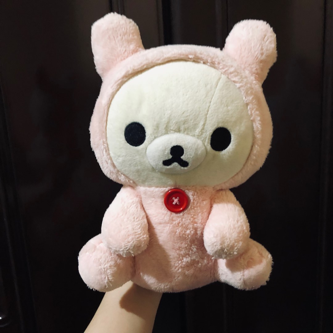 Kori Rilakkuma in Pink Suit Plushie, Hobbies & Toys, Toys & Games on ...