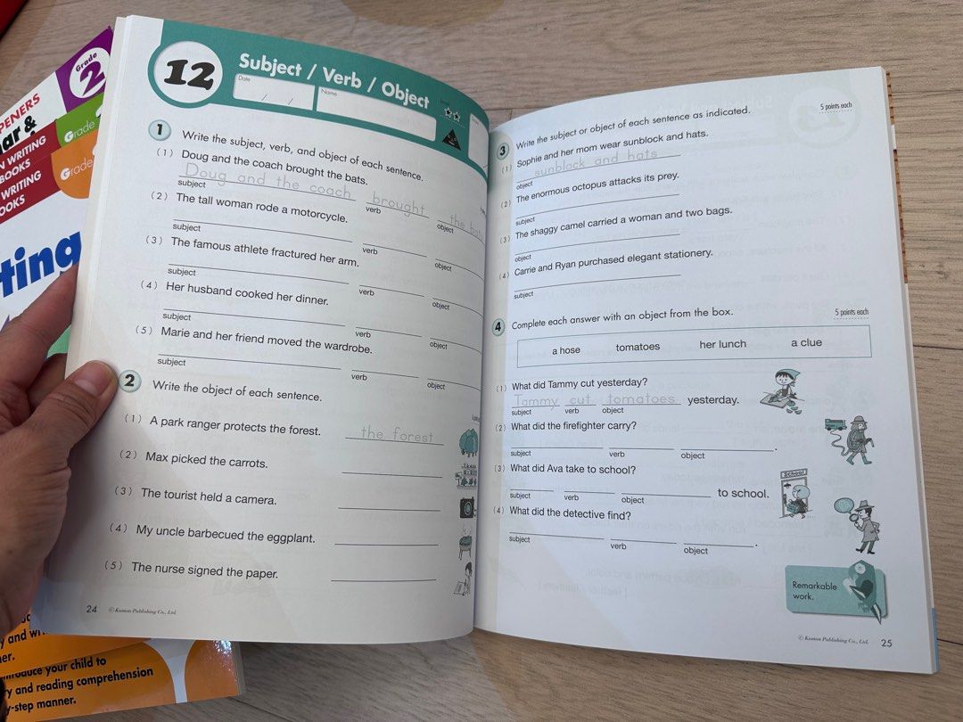 Kumon Reading and Writing workbooks Grade 3, 興趣及遊戲, 書本 & 文具, 書本及雜誌 - 補充 ...