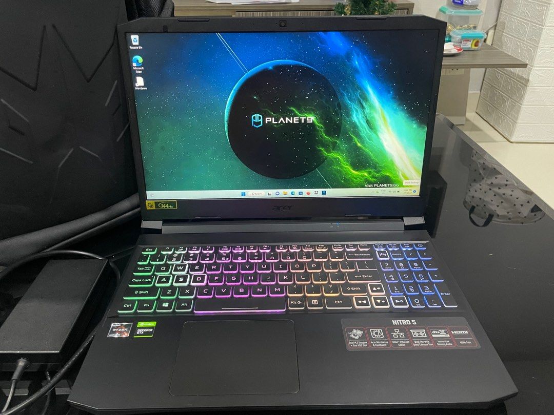 Acer Nitro Gen 11th 2021 GTX 1650 ( 6 Core ) 144Hz Gaming 5600H Laptop ...