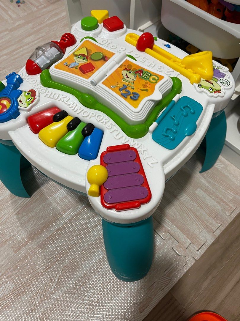 Leapfrog Activity Table, Babies & Kids, Infant Playtime on Carousell