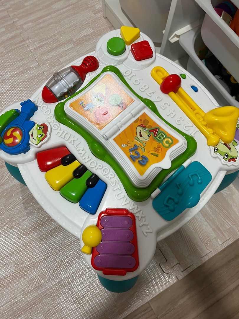 Leapfrog Activity Table, Babies & Kids, Infant Playtime on Carousell