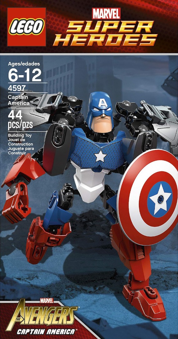Lego 4597 Marvel Super Heroes Captain America, Hobbies & Toys, Toys ...