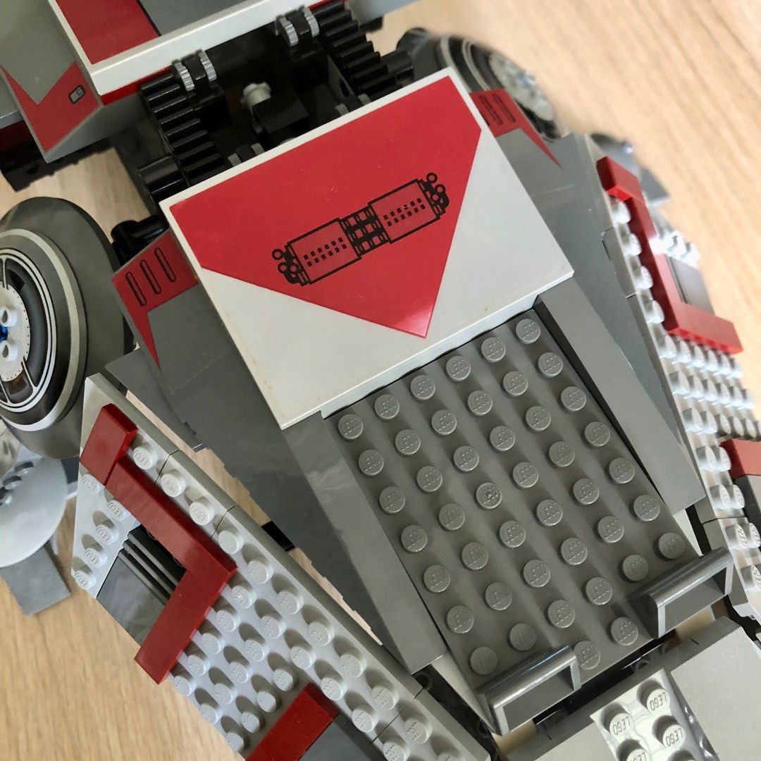 LEGO 7675 AT-TE Walker + Phase 1 Regular Trooper (2008), Hobbies & Toys ...