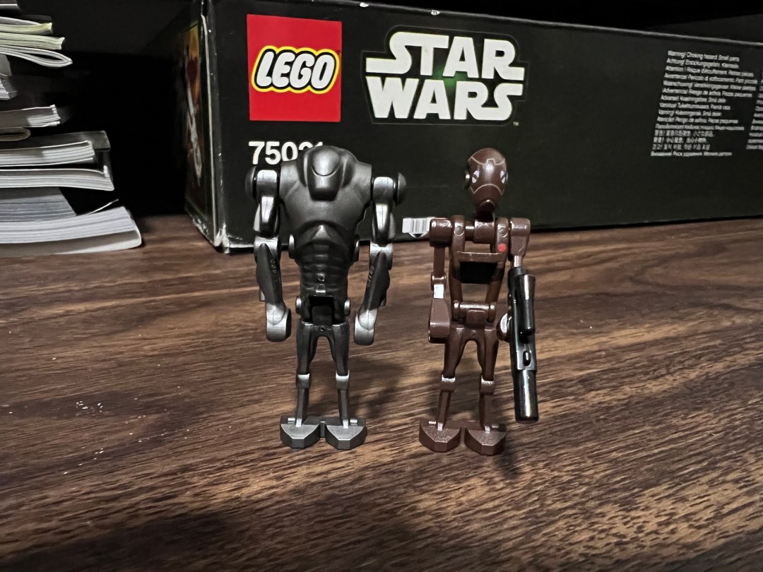 LEGO Star Wars - Command Droid & Super Battle Droid, Hobbies & Toys ...