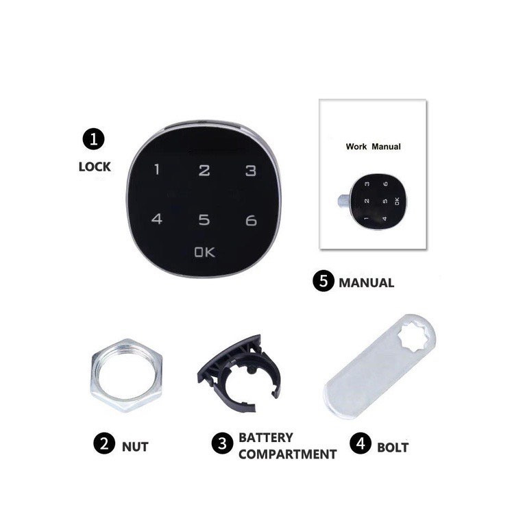 Letter Box Digital Lock, Furniture & Home Living, Security & Locks ...