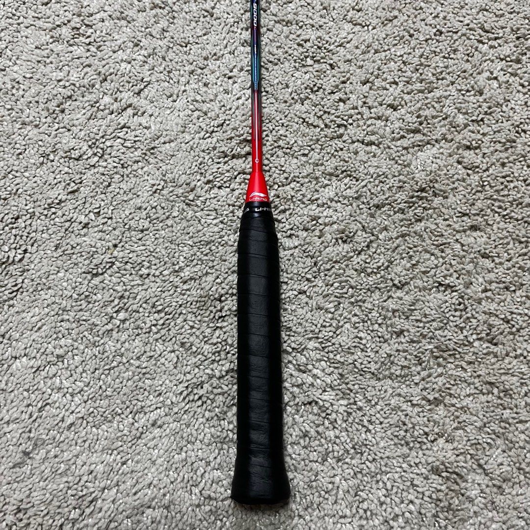 Li Ning Aeronaut 9000C Combat Badminton Racket, Sports Equipment ...