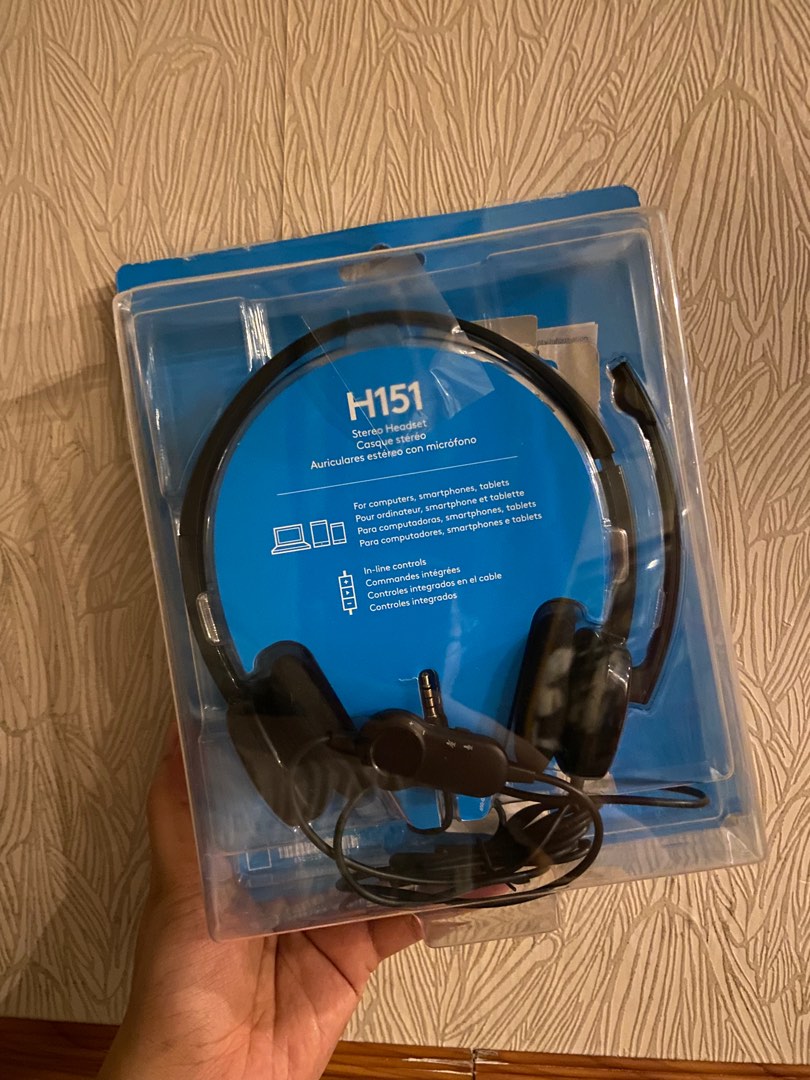 Logitech H151, Audio, Headphones & Headsets on Carousell