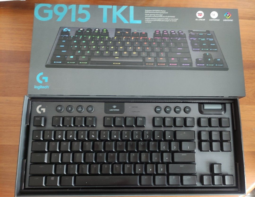 Logitech TKL G915 linear, Computers & Tech, Parts & Accessories ...