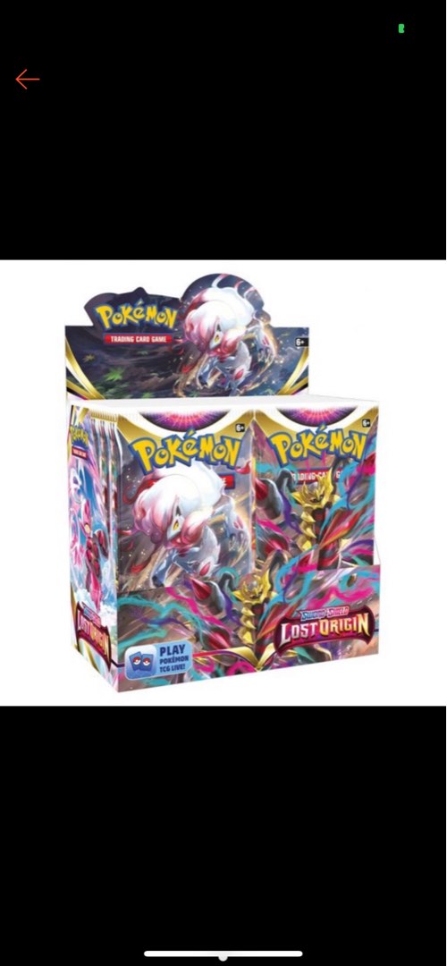 Lost origin booster box Mint, Hobbies & Toys, Toys & Games on Carousell