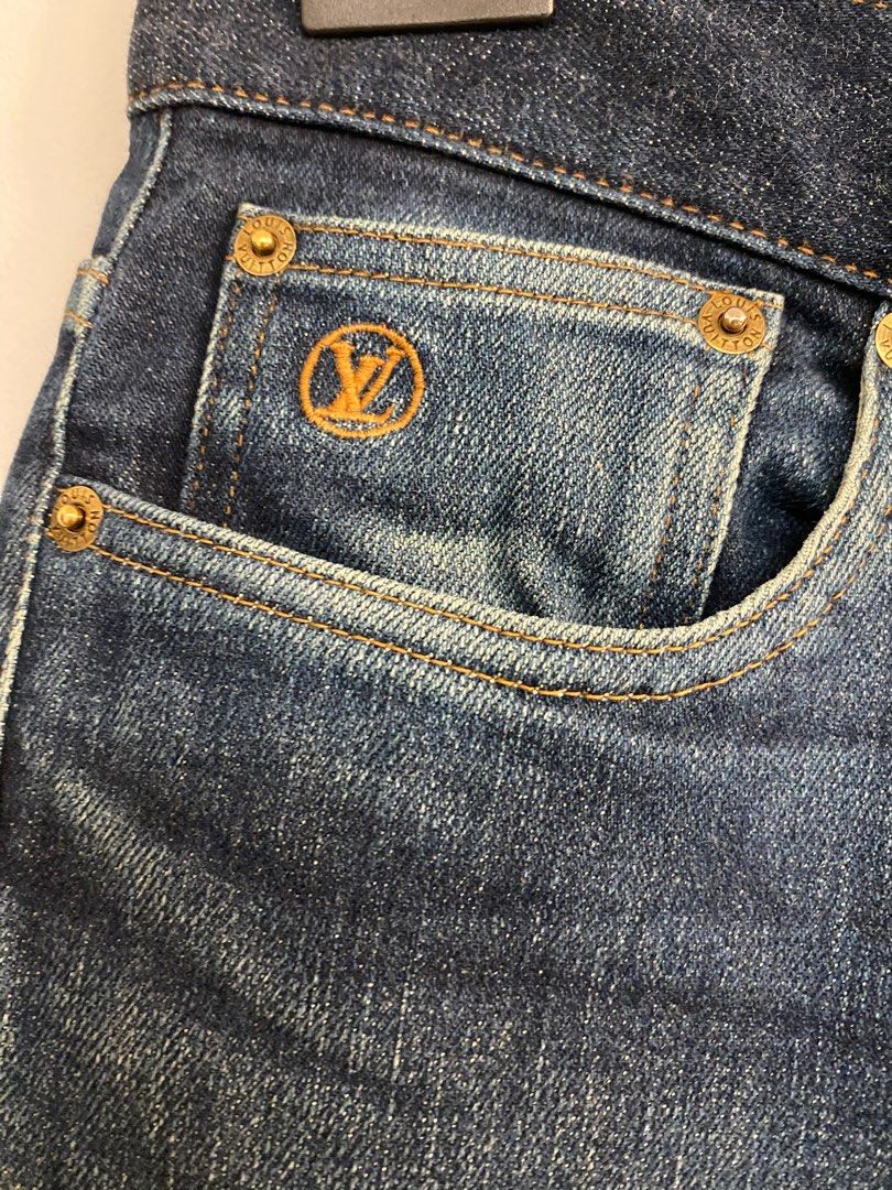 LOUIS VUITTON LV JEANS, Luxury, Apparel on Carousell