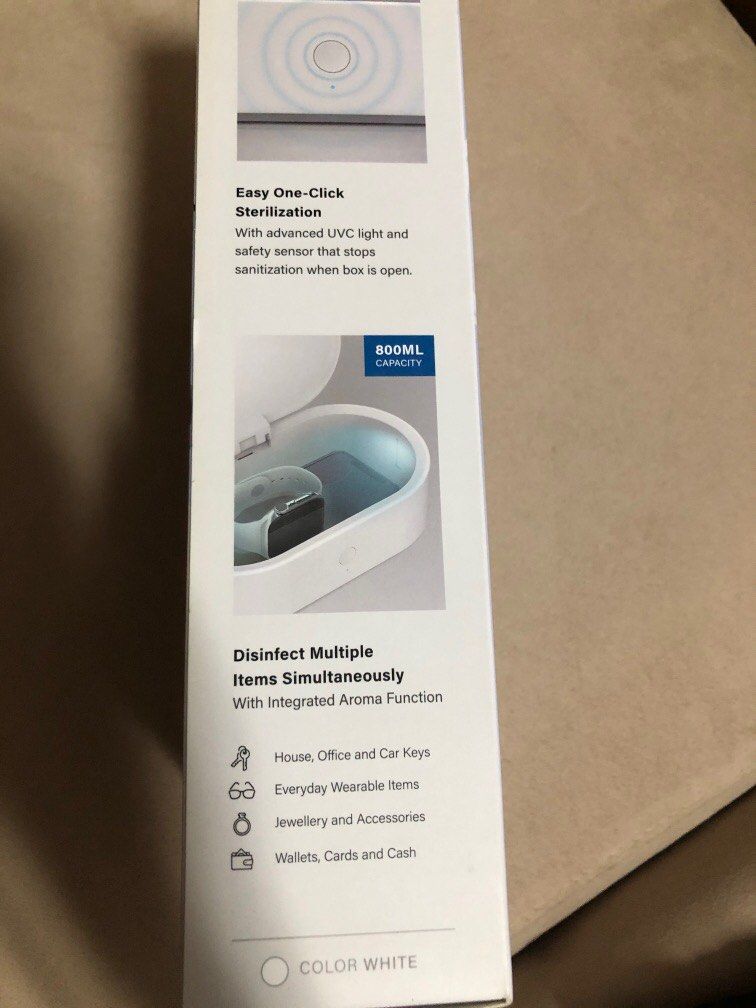 LYFRO All-Purpose UVC Sanitizing Capsule Box, Beauty & Personal Care ...