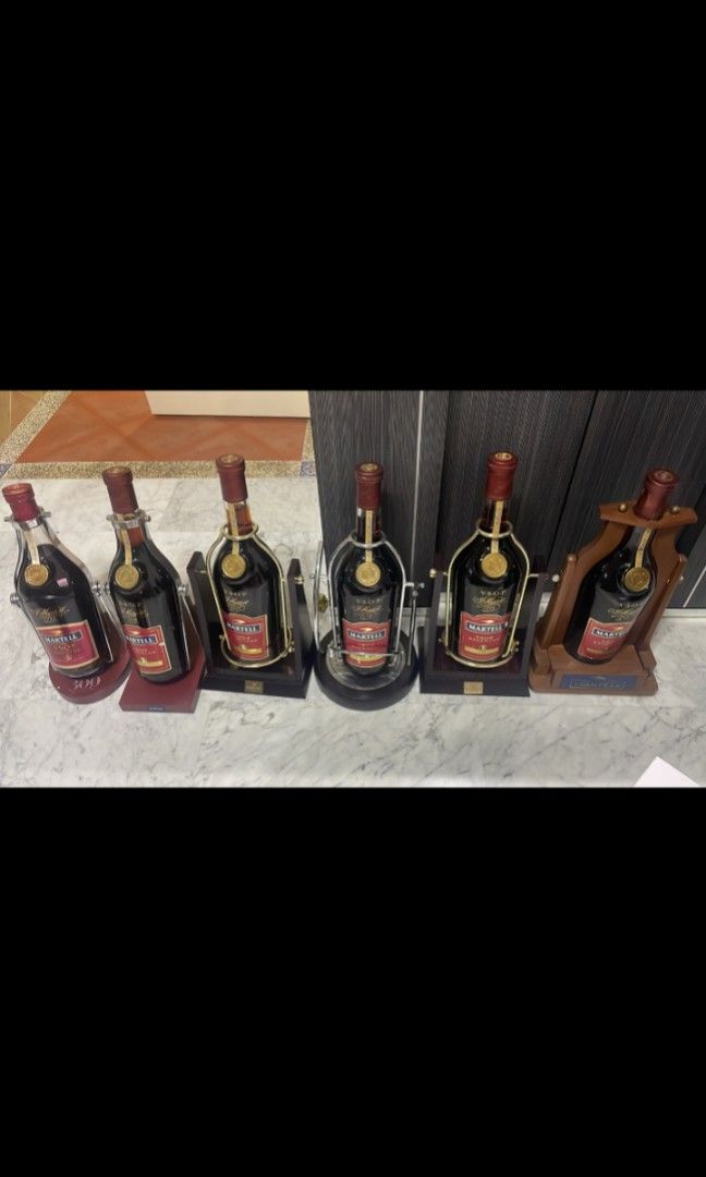 Martell VSOP 3L with Stand, Food & Drinks, Alcoholic Beverages on Carousell