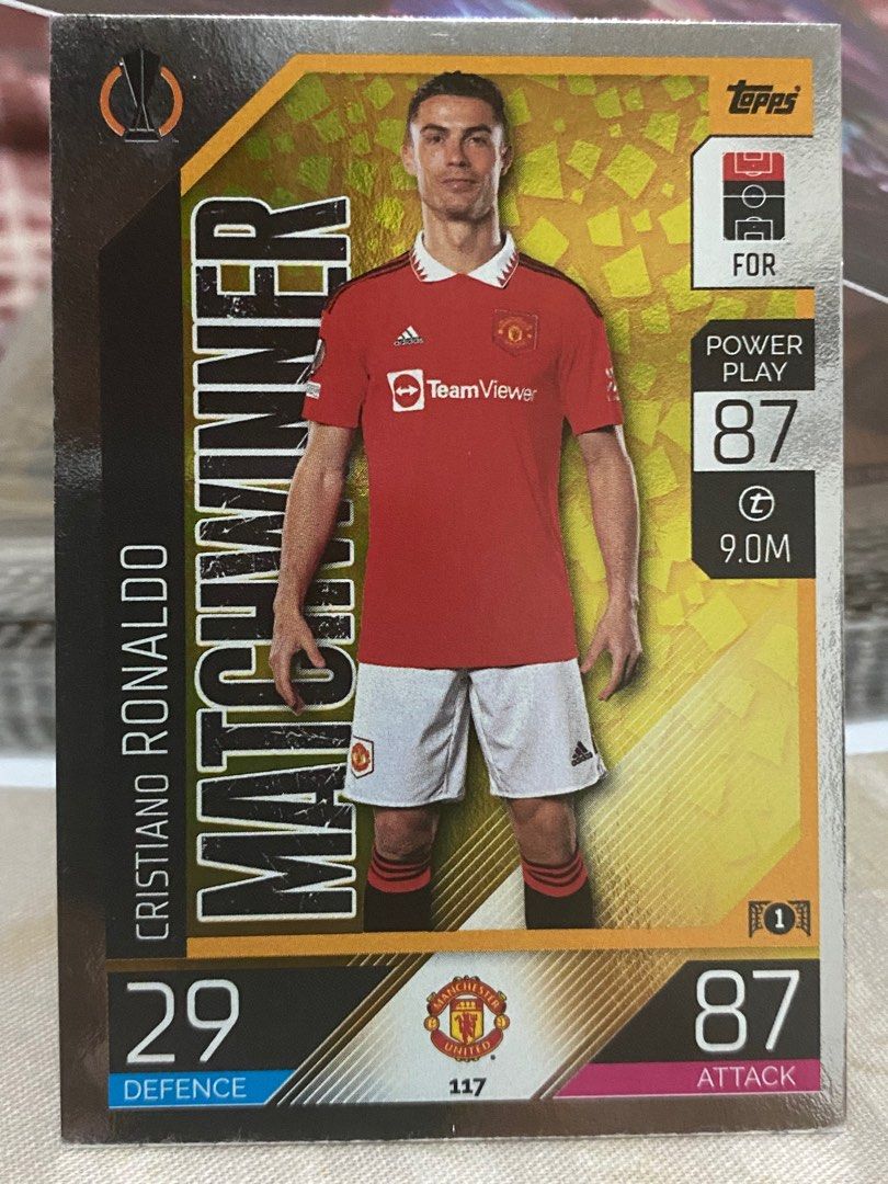 Match Attax Cristiano Ronaldo, Hobbies & Toys, Toys & Games on Carousell