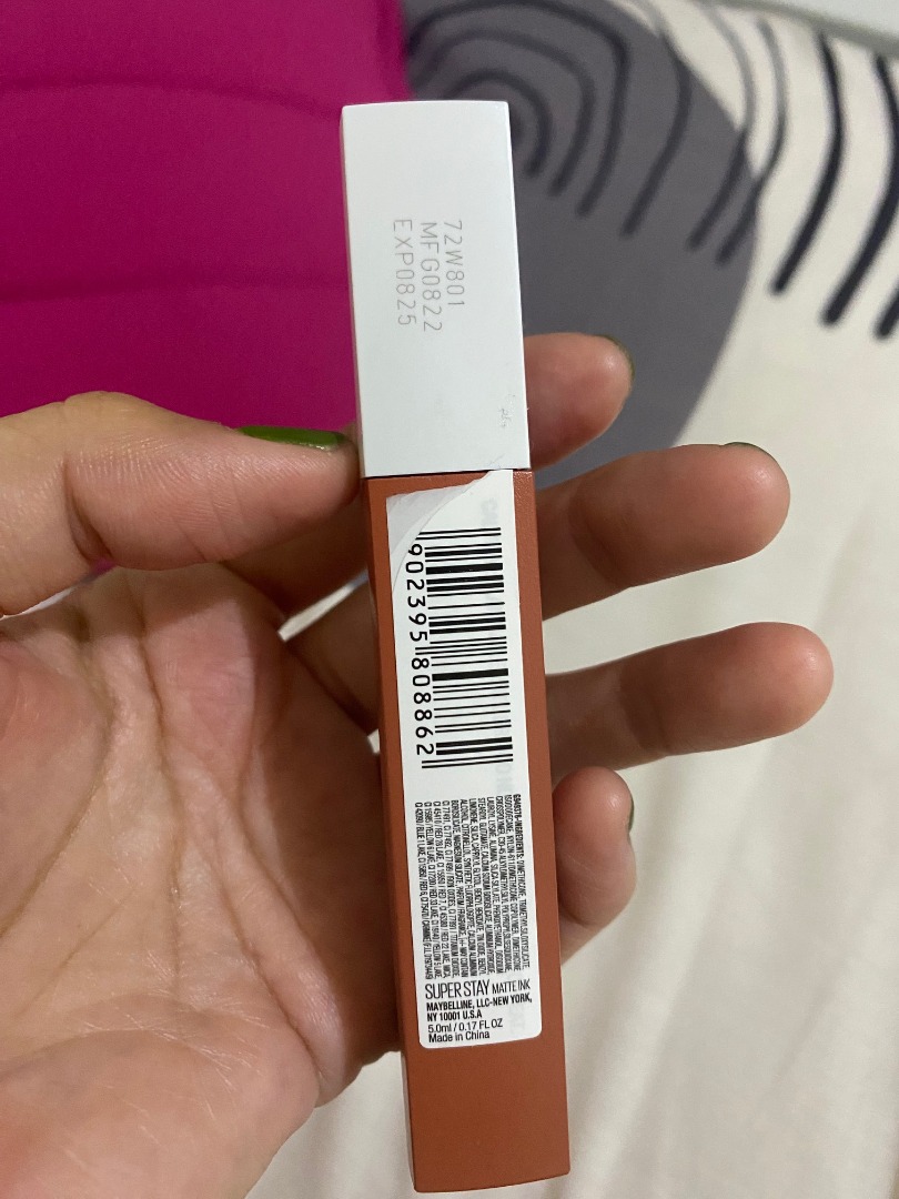 Maybelline Superstay Matte Ink shade 365 Enthusiast, Kesehatan ...