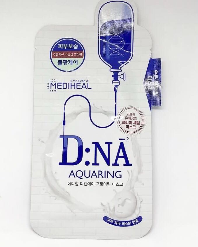 MEDIHEAL DMA AQUARING MASK, Beauty & Personal Care, Face, Face Care on ...