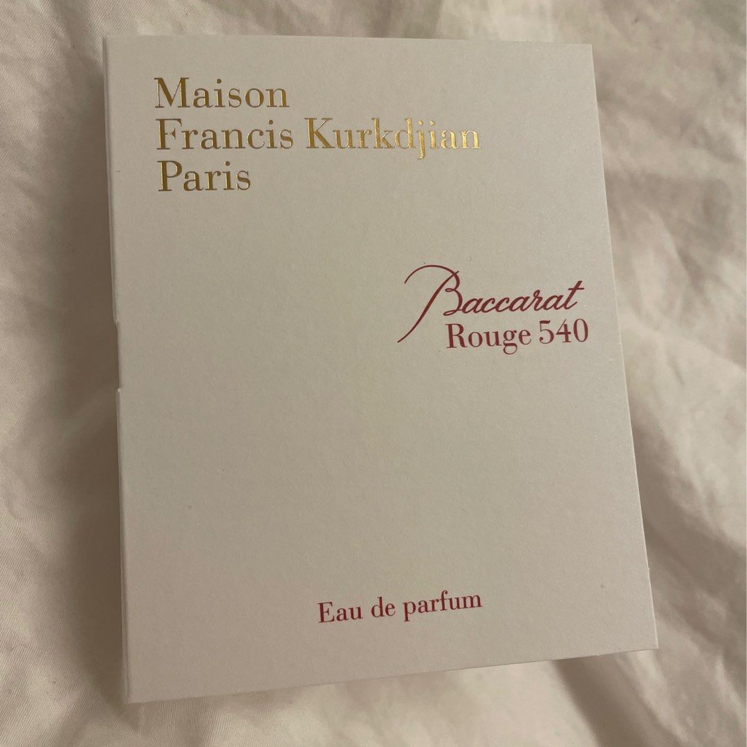 MFK Baccarat Rouge 540 EDP 2ml, Beauty & Personal Care, Fragrance ...