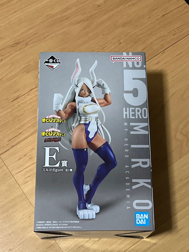 MHA Ichiban Kuji - Top 5! Mirko E prize figurine, Hobbies & Toys, Memorabilia & Collectibles ...