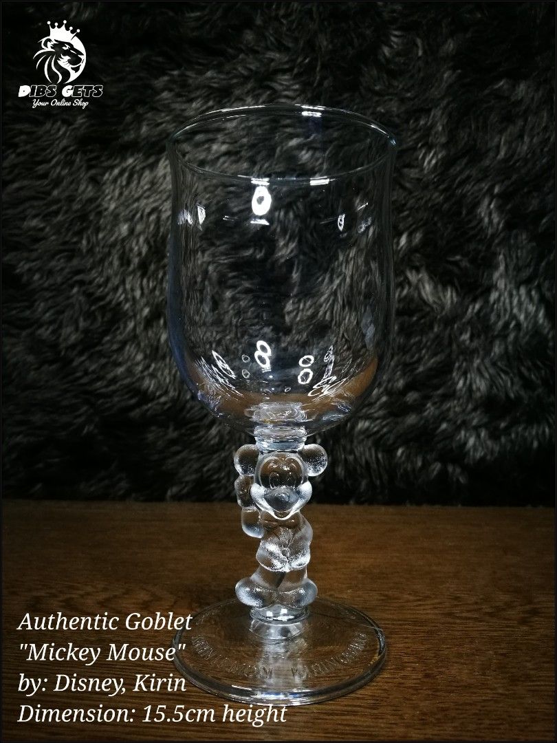 Mickey Mouse, Authentic Disney Goblet, Hobbies & Toys, Memorabilia ...