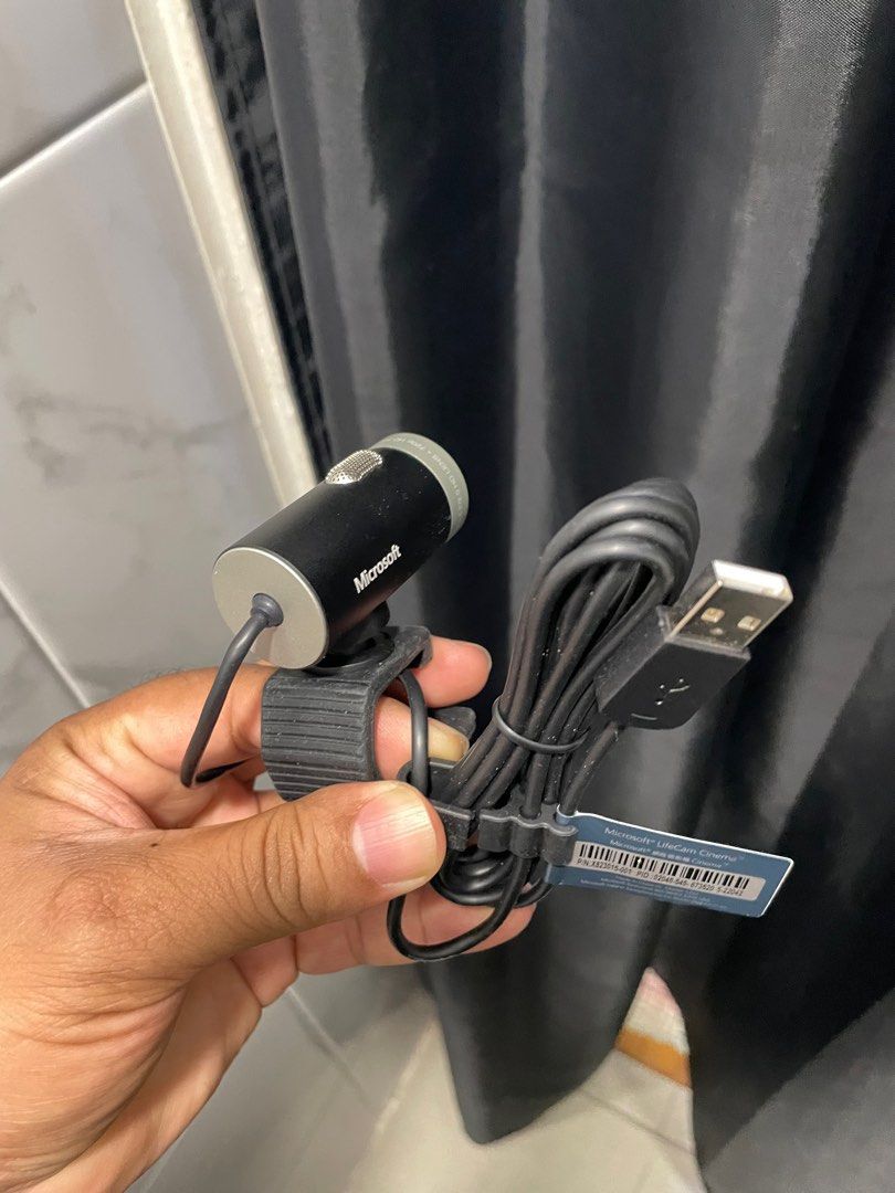 Microsoft LifeCam Cinema Webcam (HD), Model: 1393, Computers & Tech ...