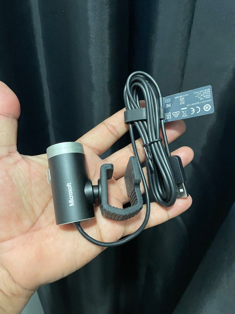 Microsoft LifeCam Cinema Webcam (HD), Model: 1393, Computers & Tech ...