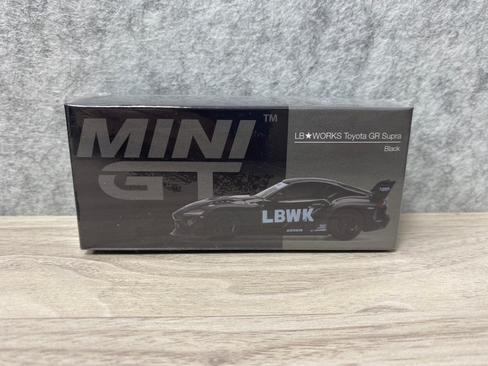 Mini GT 236 LB Works Toyota GR Supra LBWK Black, 興趣及遊戲, 玩具 & 遊戲類 ...