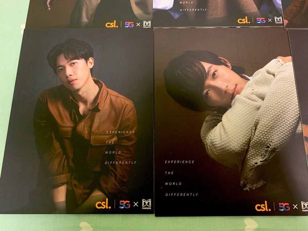 Mirror csl A5 海報 姜濤 Anson Lo 教主 Jerry Stanley Lokman Tiger Alton Frankie, 興趣及遊戲, 收藏品及紀念品, 明星周邊 ...