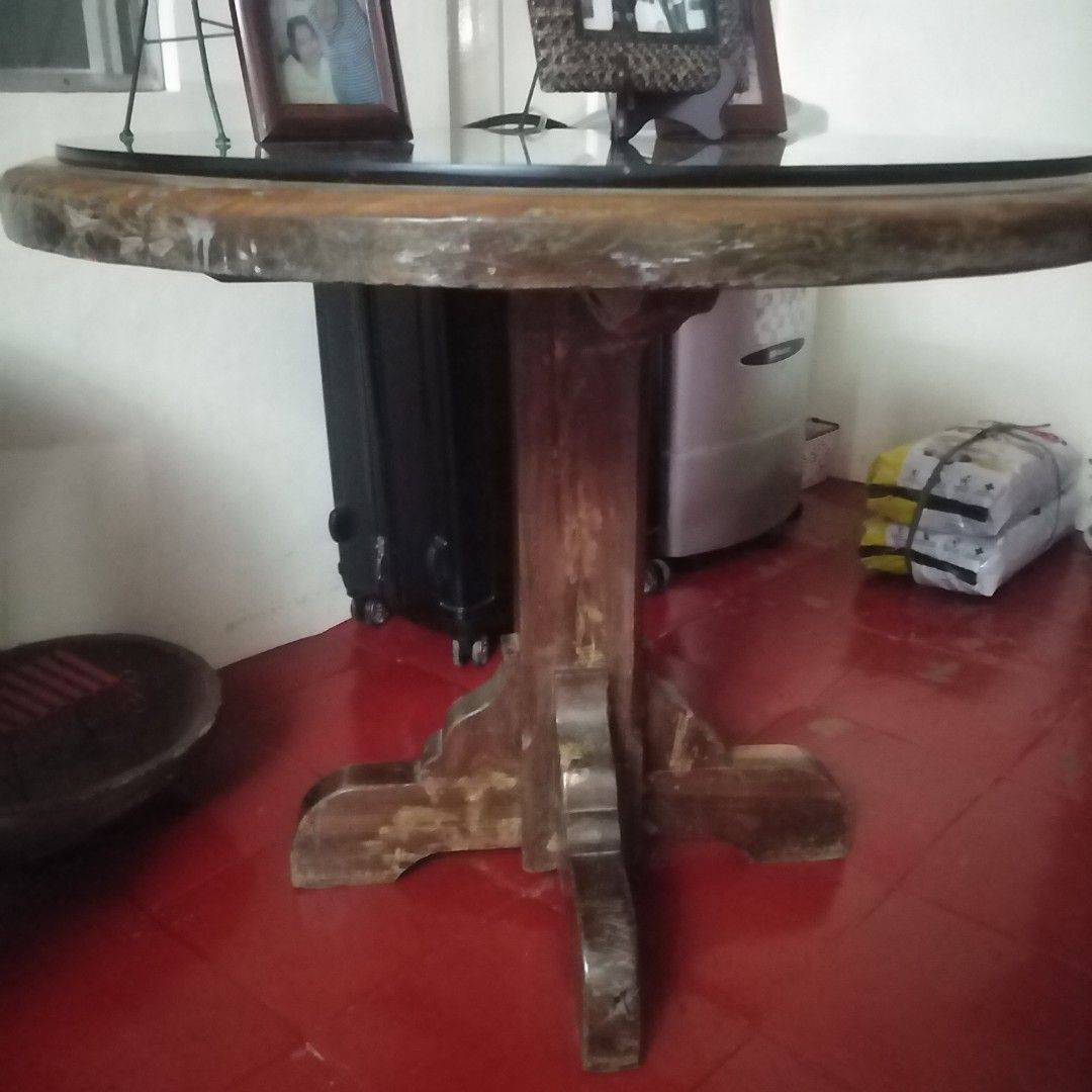 Molave Display Table, Furniture & Home Living, Furniture, Tables & Sets ...