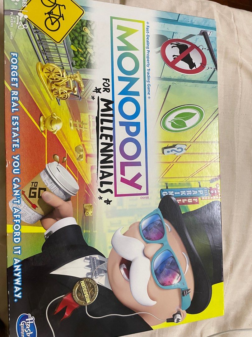 Monopoly Millennials, Hobbies & Toys, Toys & Games on Carousell