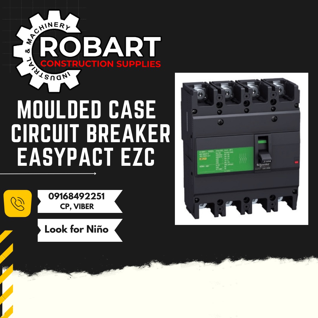 MOULDED CASE CIRCUIT BREAKER EASYPACT EZC 4 POLE, Commercial & Industrial, Construction Tools ...