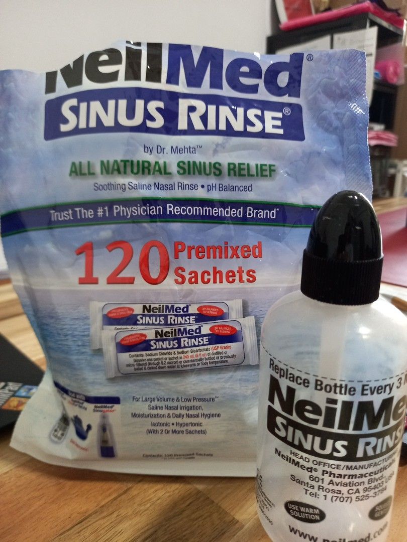 Neilmed premixed sachets, Health & Nutrition, Medical Supplies & Tools ...