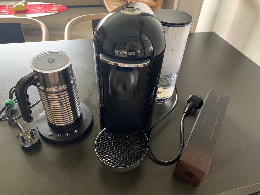 Nespresso Vertuo Plus Black Machine, TV & Home Appliances, Kitchen ...