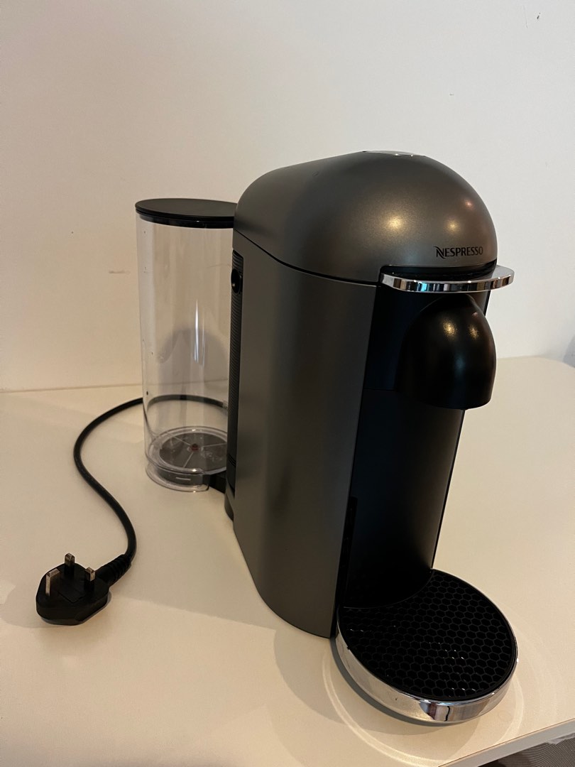 Nespresso Vertuo Plus Premium Titan, TV & Home Appliances, Kitchen ...