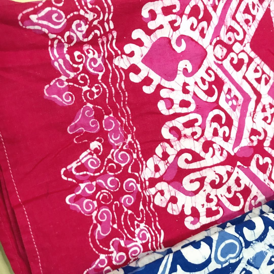 *NEW* Batik Traditional Pattern Scarf Bandana 41x41in., Furniture ...