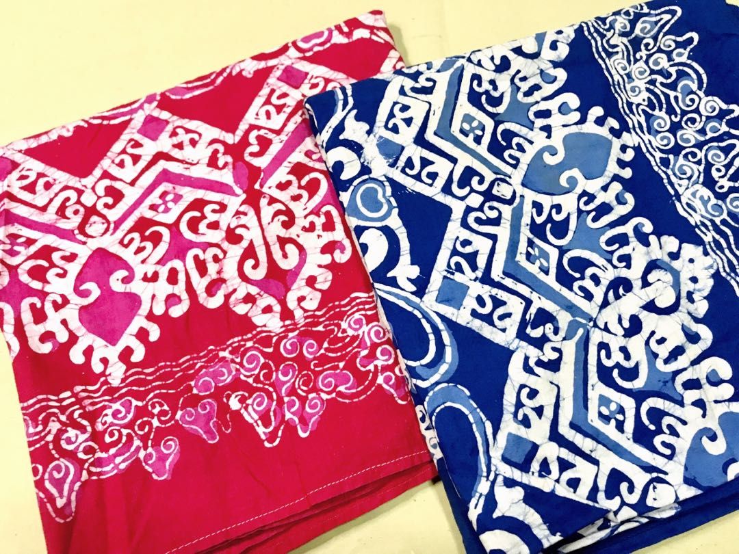 *NEW* Batik Traditional Pattern Scarf Bandana 41x41in., Furniture ...