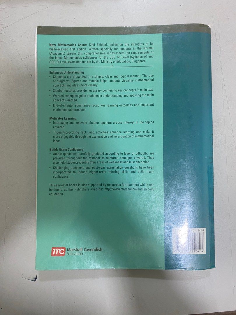 New Mathematics Counts 5 (2nd Edition), Hobbies & Toys, Books & Magazines, Textbooks on Carousell