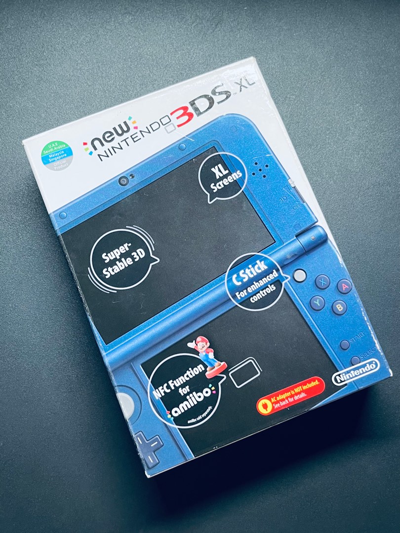 NEW Nintendo 3DS Xl Metallic Blue (Dual TN Screen) | 2DS | QS....35 ...