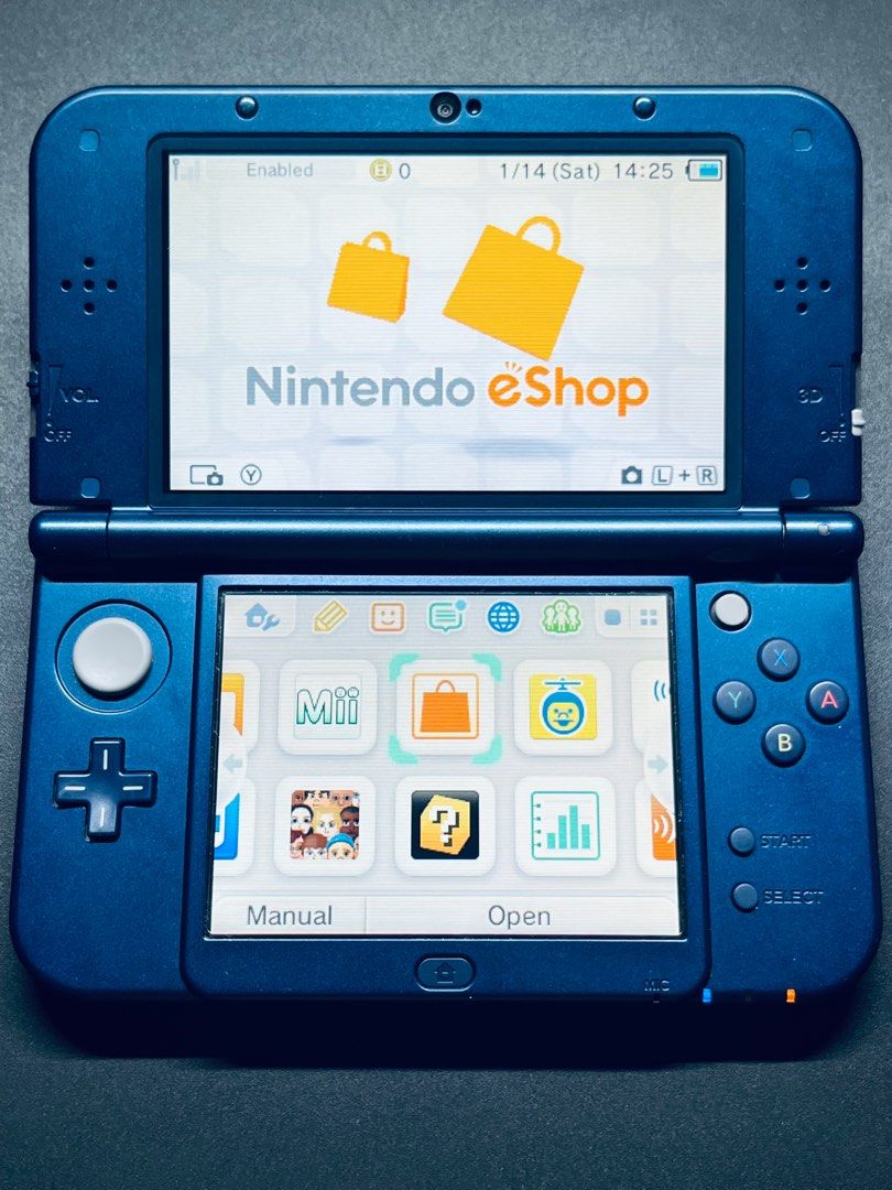NEW Nintendo 3DS Xl Metallic Blue (Dual TN Screen) | 2DS | QS....35 ...
