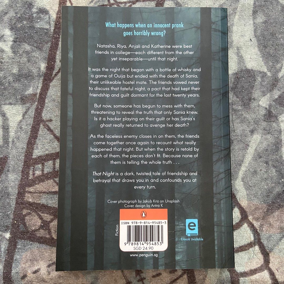 [NEW] That Night book by Nidhi Upadhyay, Hobbies & Toys, Books ...