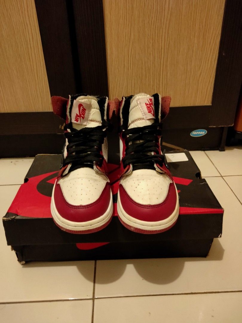 Nike AJ 1 off white size 37, Fesyen Wanita, Sepatu di Carousell