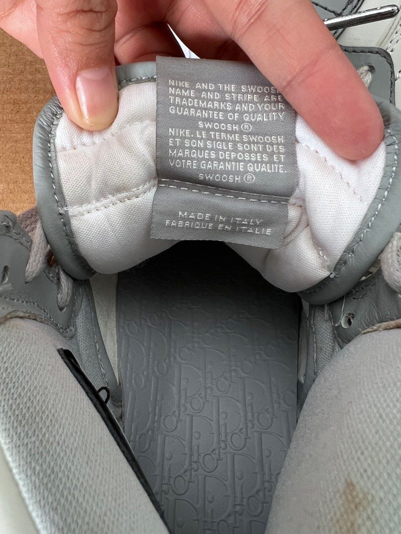 Nike Dior Air Sneaker, Men's Fashion, Footwear, Sneakers on Carousell