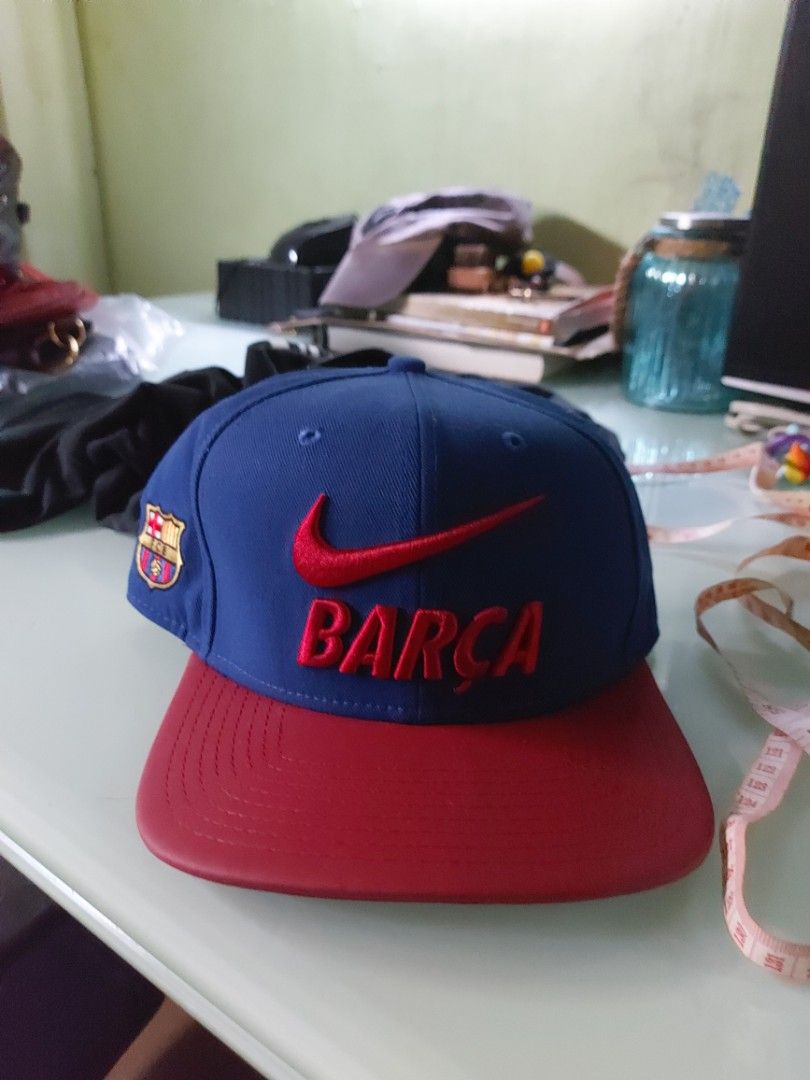 Nike FC Barcelona Snapback Cap, Men's Fashion, Watches & Accessories ...