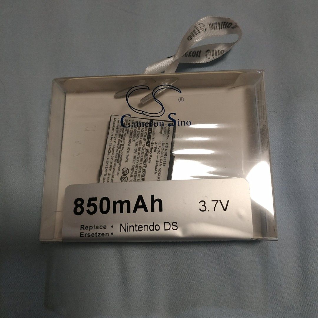 Nintendo DS Lite Battery by Cameron Sino, Video Gaming, Video Game ...