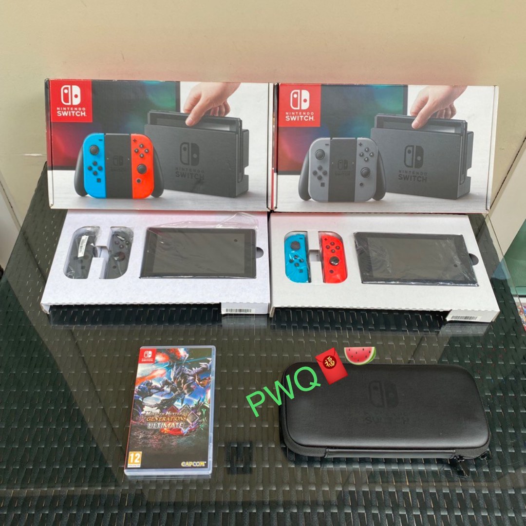 Nintendo Switch Console + free game, Video Gaming, Video Game Consoles ...