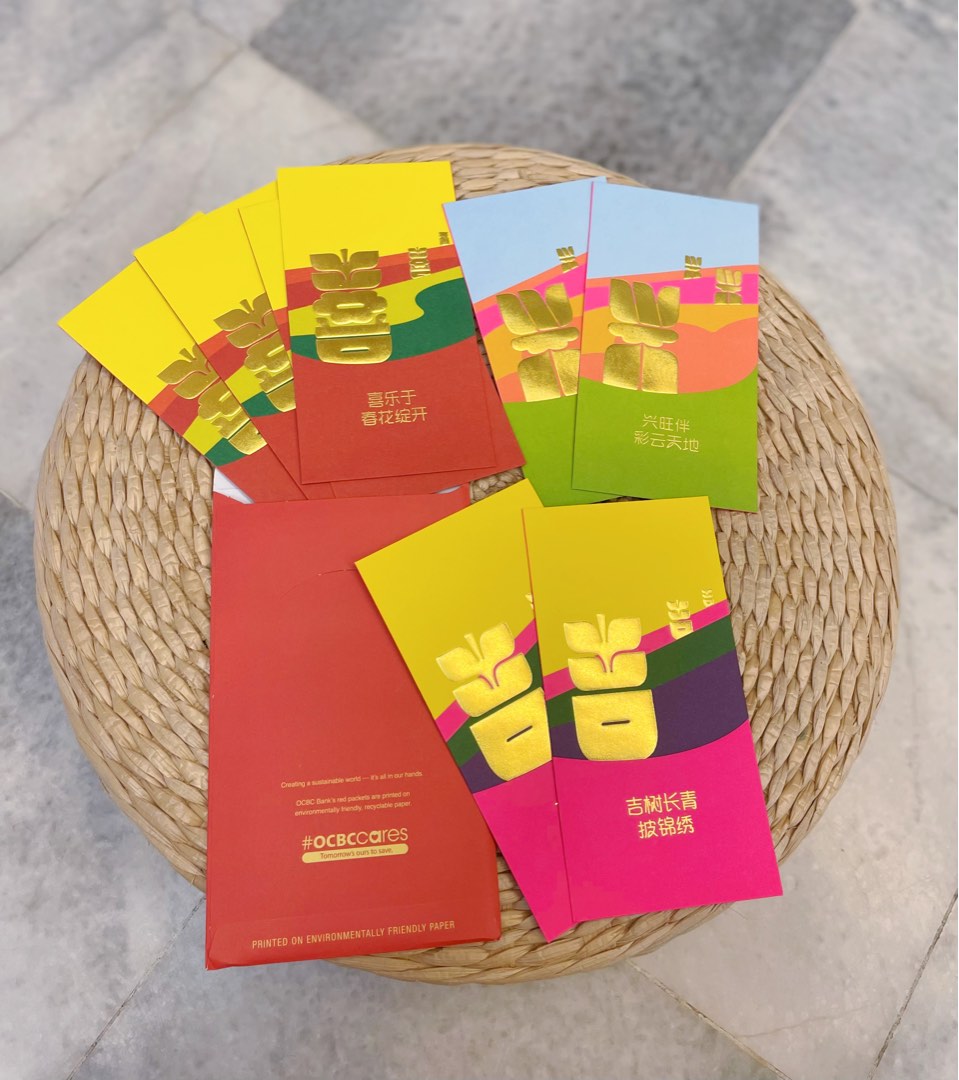OCBC 2023 angpow / red packet, Hobbies & Toys, Stationery & Craft, Art ...