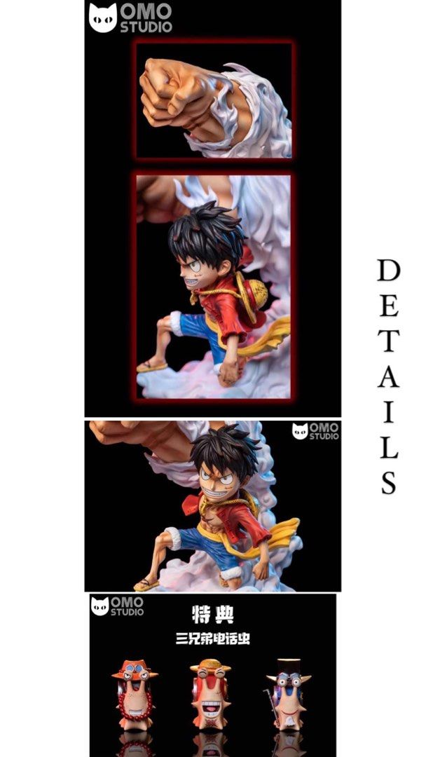 OMO Studio - Series 01 - Luffy, Hobbies & Toys, Toys & Games on Carousell