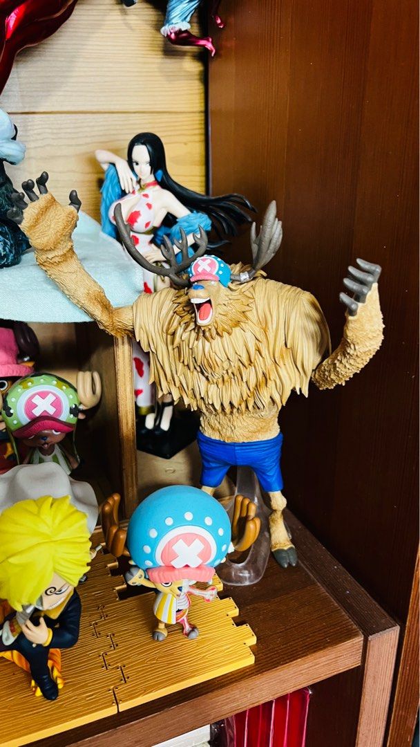 One Piece Franky & Chopper Monster Point Figurines, Hobbies & Toys ...