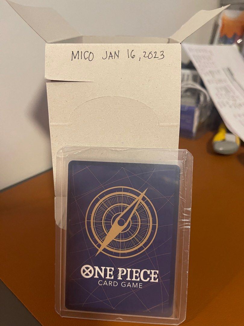 One Piece TCG OP01-008 Cavendish P-C, Hobbies & Toys, Toys & Games on ...